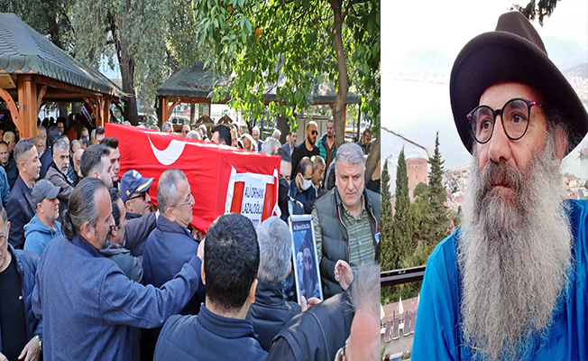 Duayen gazeteci Ali Orhan, son yolculuğuna gözyaşlarıyla uğurlandı
